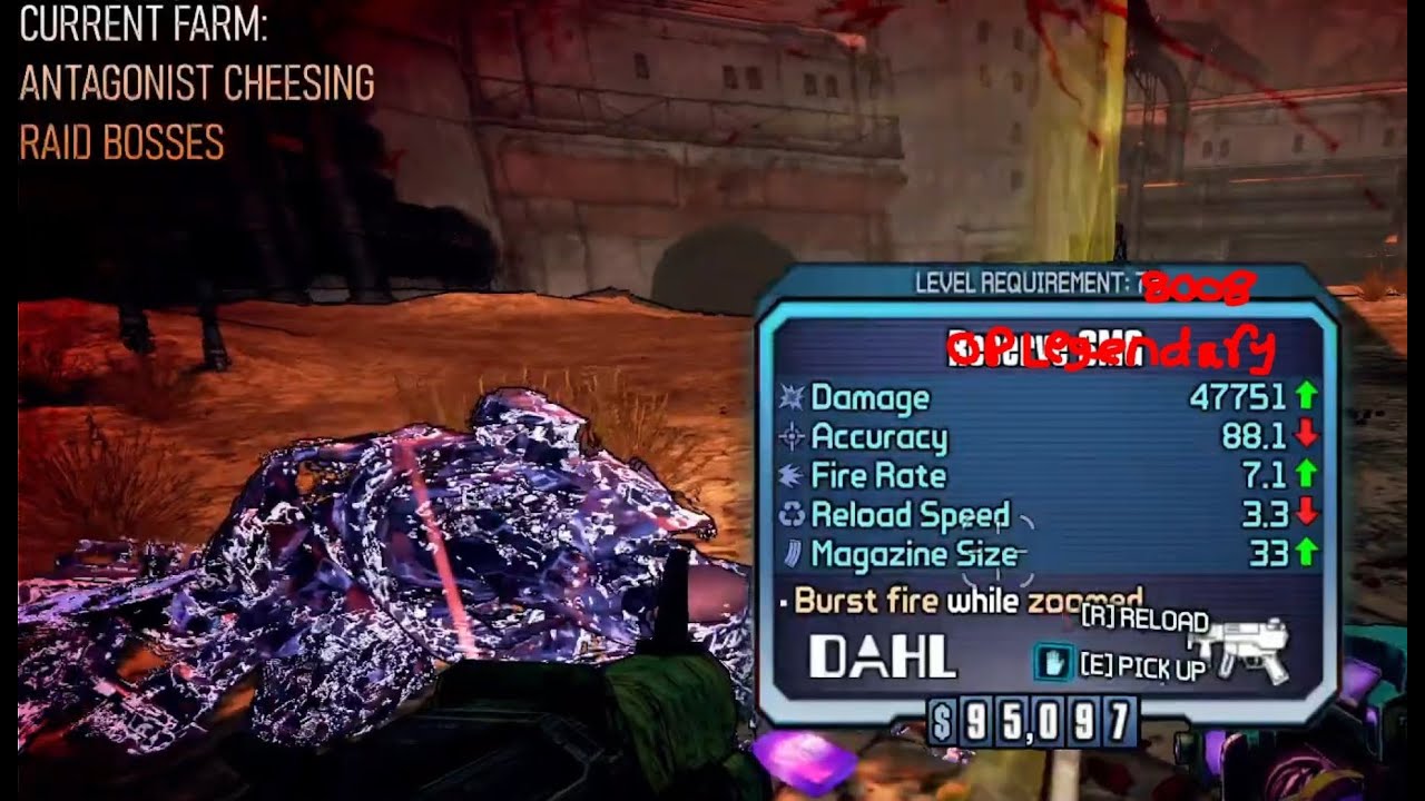 Borderlands 2: Salvador How To ONE SHOT Hyperious The Invincible ...