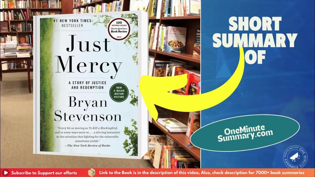 Summary of Just Mercy, by Bryan Stevenson | Book Summaries | One Minute ...
