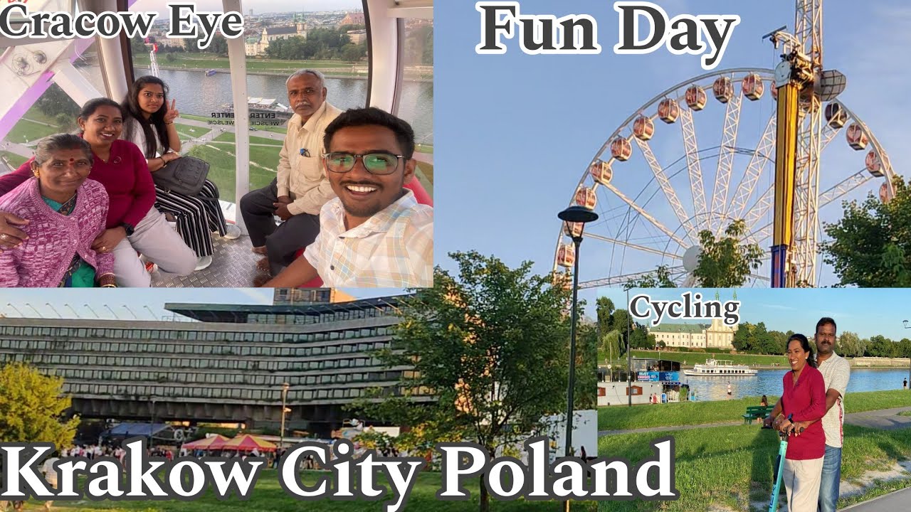 Fun Day in Krakow City Poland - YouTube