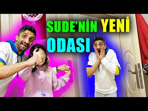 SUDE'NİN YENİ ODASI ! ODALARI DEĞİŞTİK !  MERVEYLE KONUŞURKEN YAKALADIM