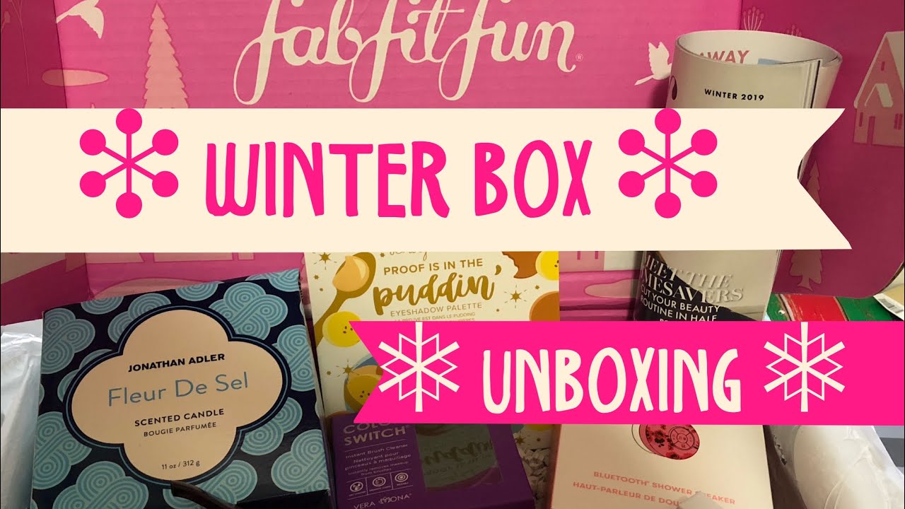Fab Fit Fun Winter Box - YouTube