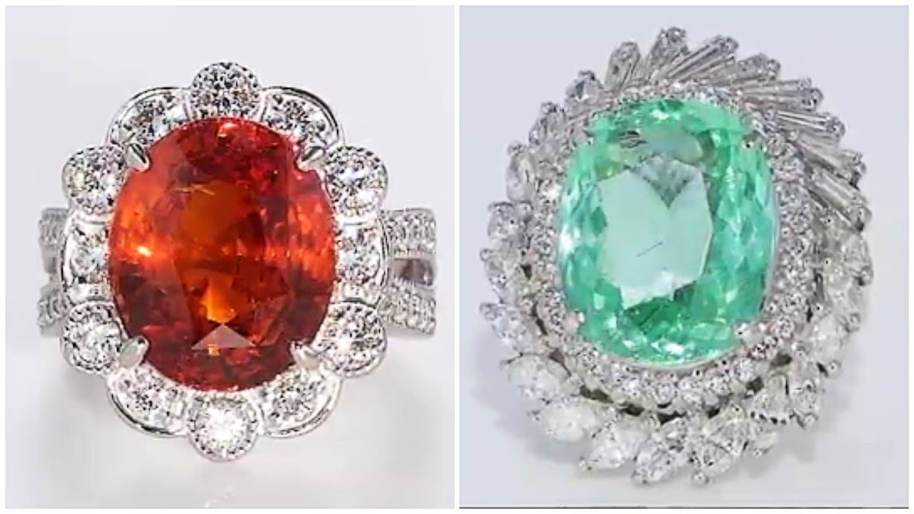 Top 20 Most EXPENSIVE Rings In The World -| Tanzanite Tourmaline Garnet ...