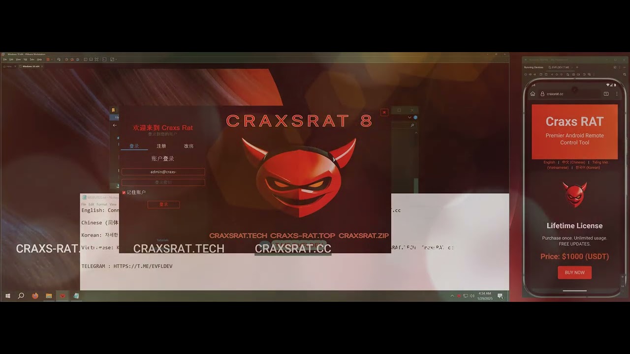 CraxsRat: Full Review & Guides | Remote Android Control 🔥 - YouTube