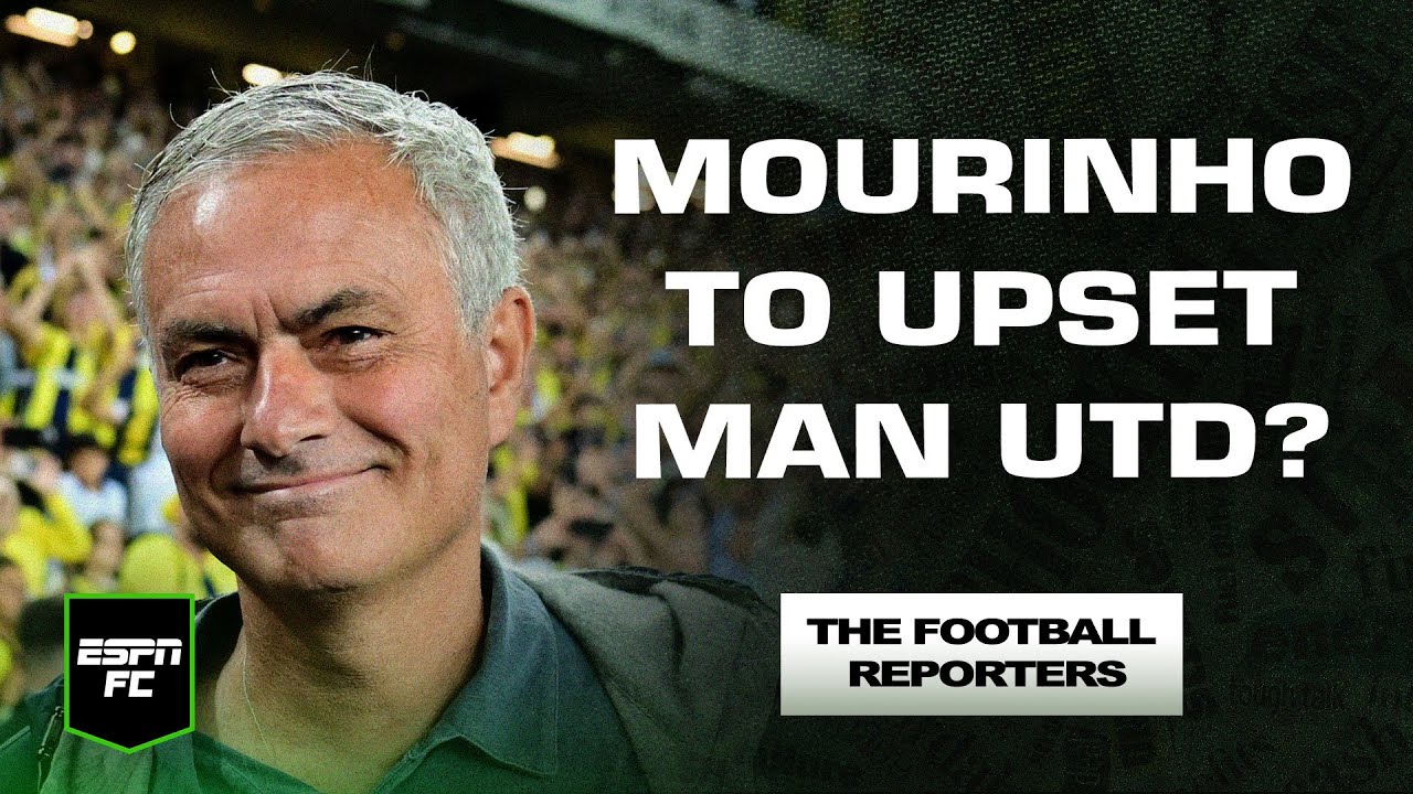 'LICKING HIS LIPS!' Will Mourinho UPSET Man United with Fenerbahce in ...