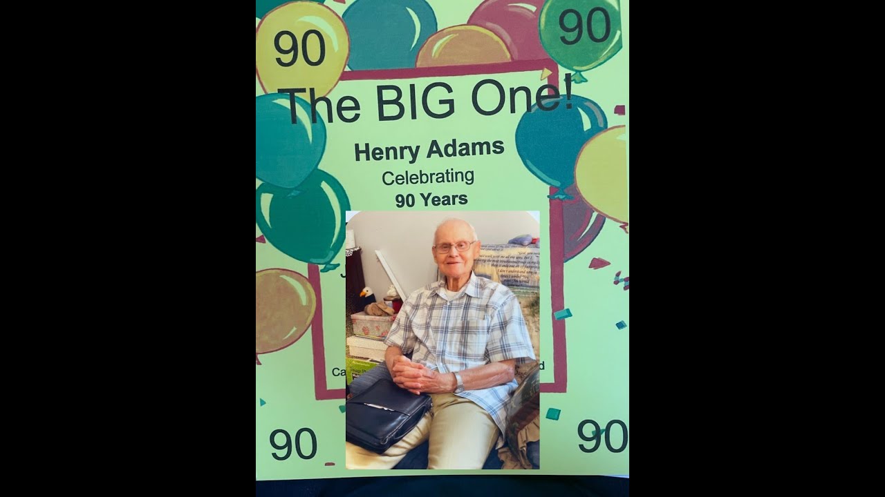 Henry Adams 90th Birthday at the Laurelville Ohio Tabernacle on June 11 ...