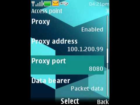 Nokia mobile manual Settings for internet