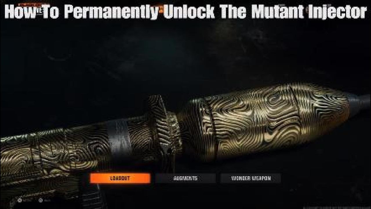 How To Permanently Unlock The Mutant Injector In BLACK OPS 6! - YouTube