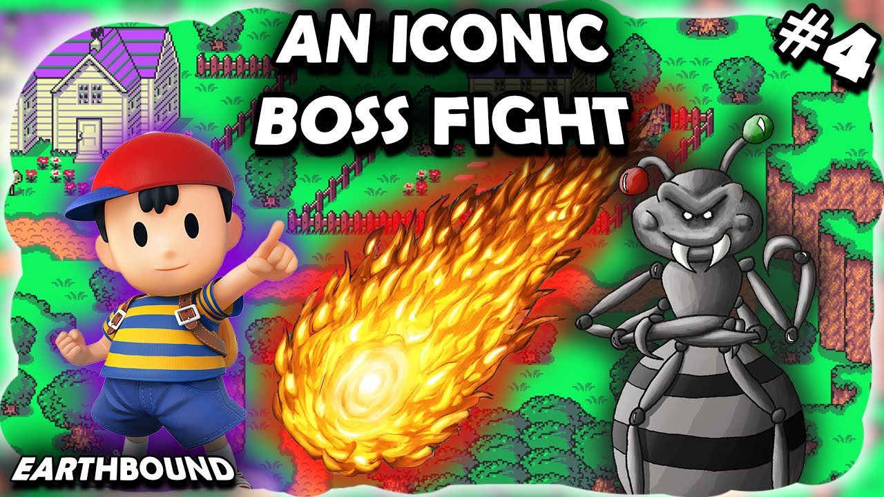 The Titanic Ant Boss Has the Most Iconic Soundtrack | Earthbound - YouTube