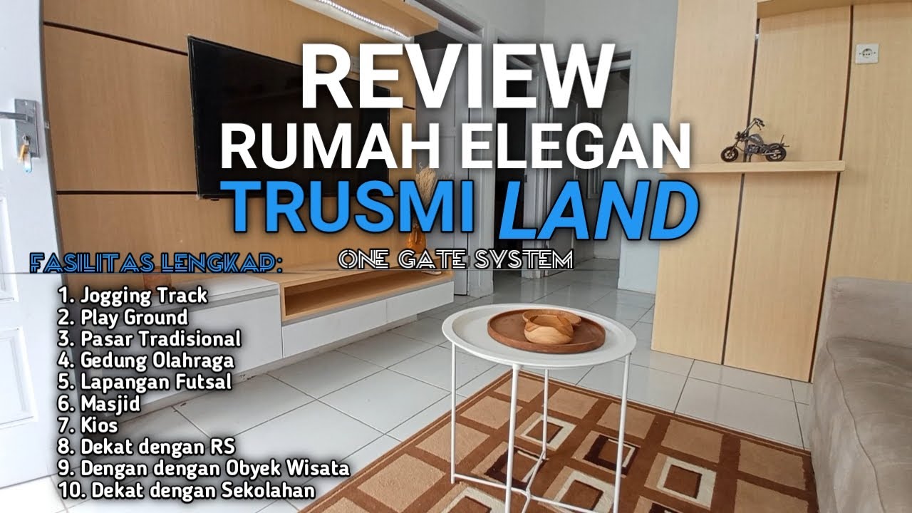 REVIEW RUMAH ELEGAN TRUSMI LAND | FASILITAS LENGKAP #elegant #keren # ...