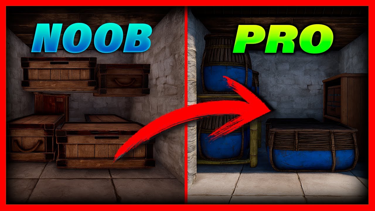 👉Como HACER la **MEJOR LOOT ROOM** 1x1 en RUST 2026 - YouTube