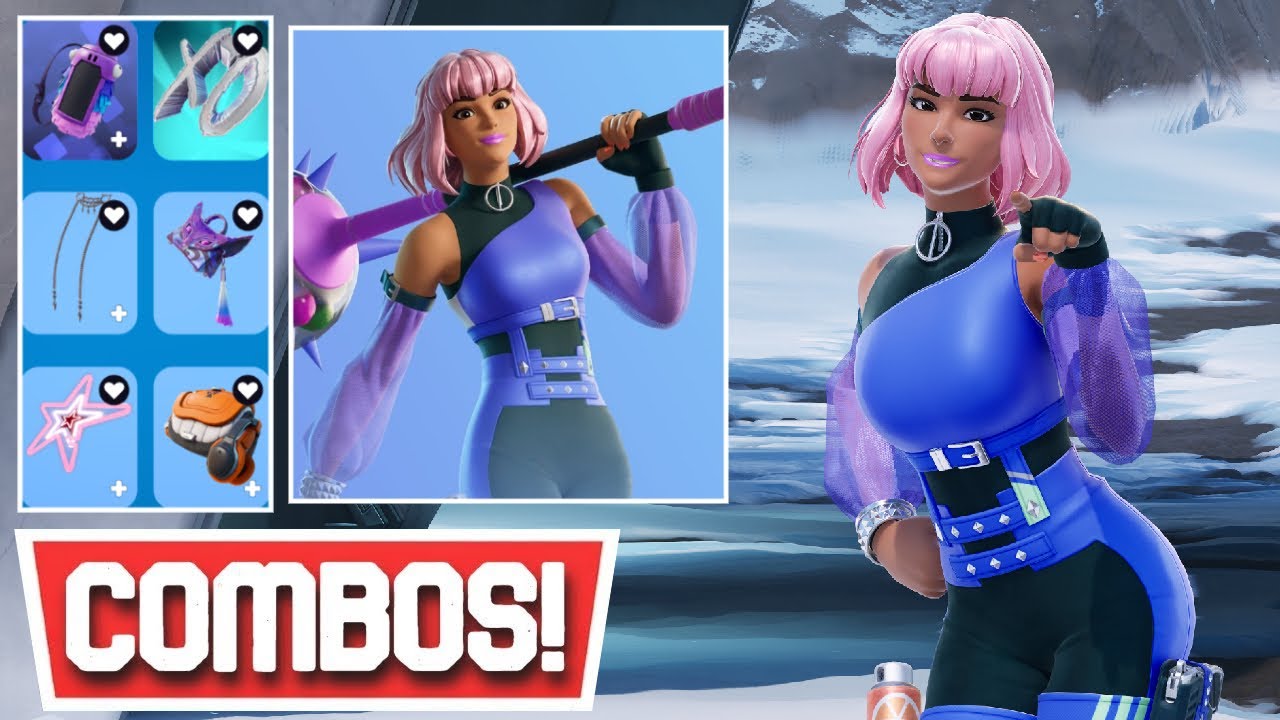 *NEW* BEST AYLA WINN SKIN COMBOS [JUNE CREW PACK]! | Fortnite - YouTube