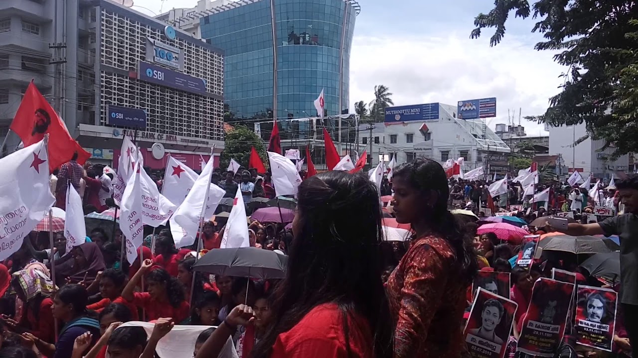 SFI March Thiruvanandapuram - YouTube