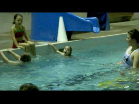 Talia swimming jan 2009 - YouTube