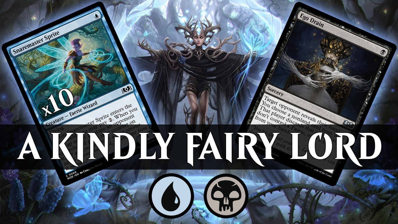 Talion Dimir Tempo Fairies | Wilds of Eldraine Draft | MTG Arena - YouTube
