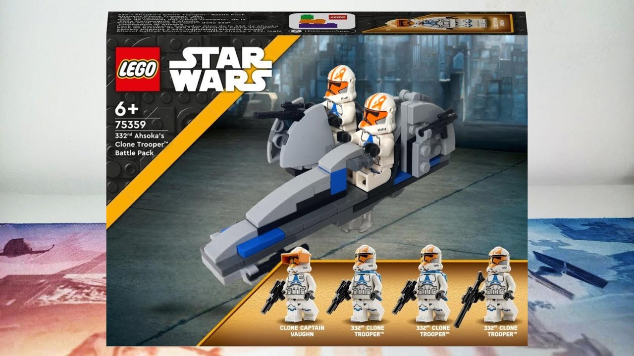 LEGO 332nd Battle Pack 75359 Alternative Build - YouTube