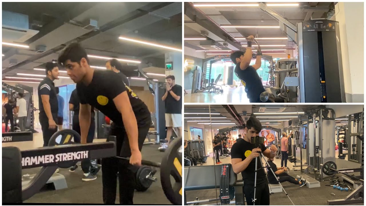 Vlog 32 - Heavy back workout🔥🔥 - YouTube