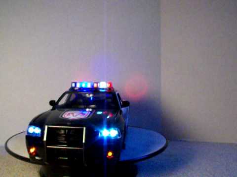 1/18 JADA/DUB Dodge Charger Police Car DUB Police Custom W/ Lights Car ...