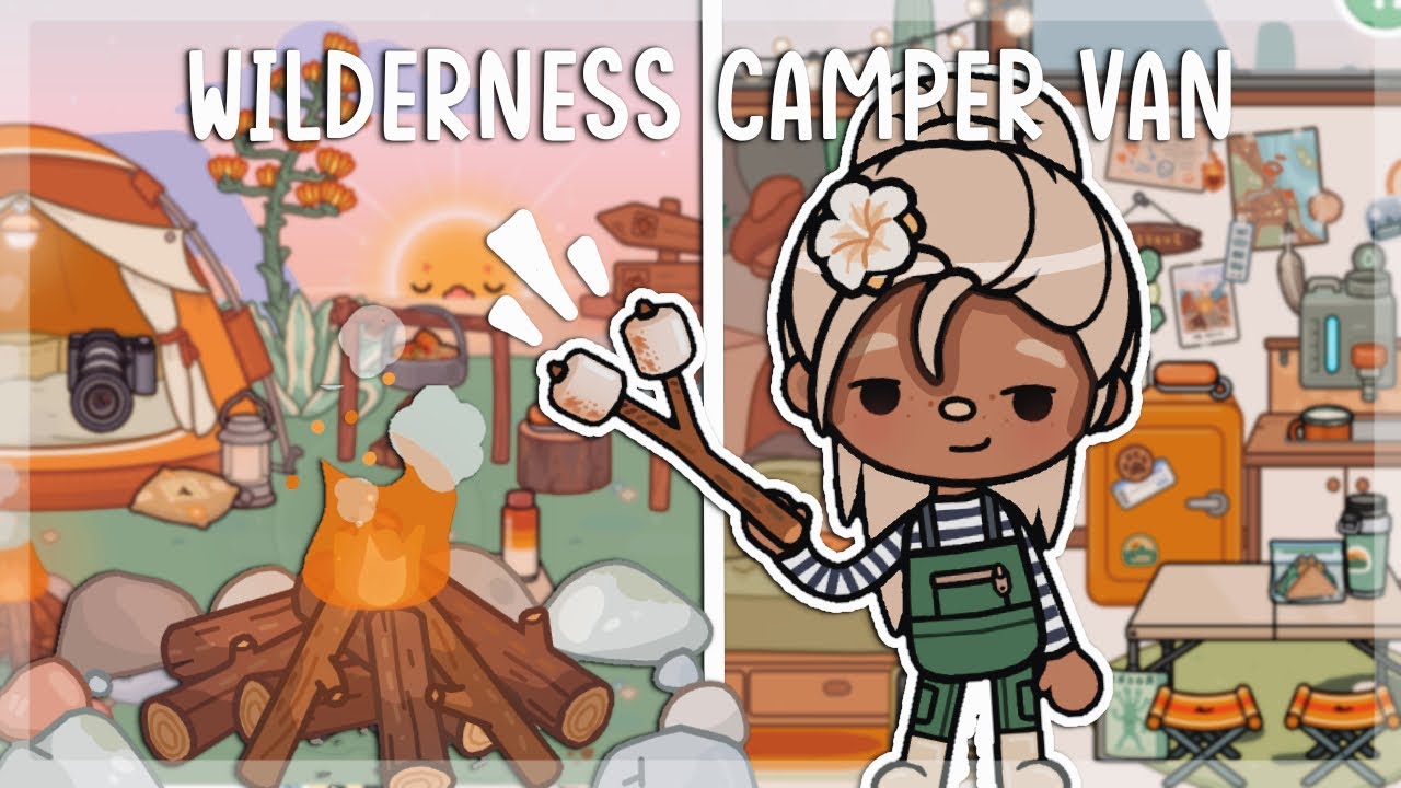 Wilderness Camper Van ⛺️🪵 | *with voice* | Toca Boca World Update - YouTube