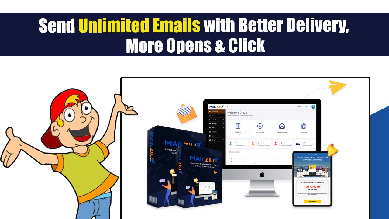 How to Send Unlimited Emails - Better Delivery, More Opens & Click with ...