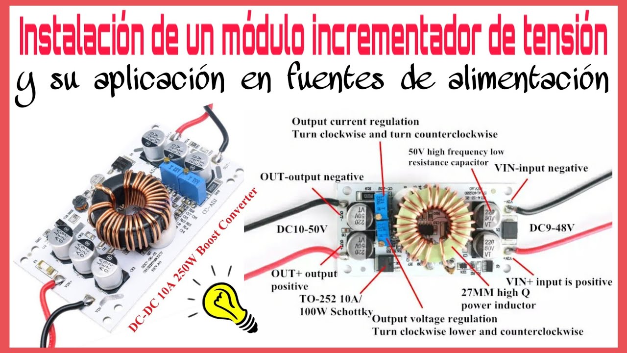 CARACTERÍSTICAS E INSTALACIÓN DE MÓDULO INCREMENTADOR DE TENSIÓN | DC ...