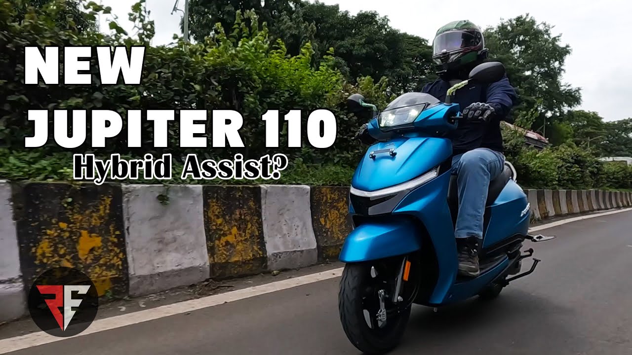 New TVS Jupiter 110 - Hybrid Assist | Comprehensive Review - Rev ...