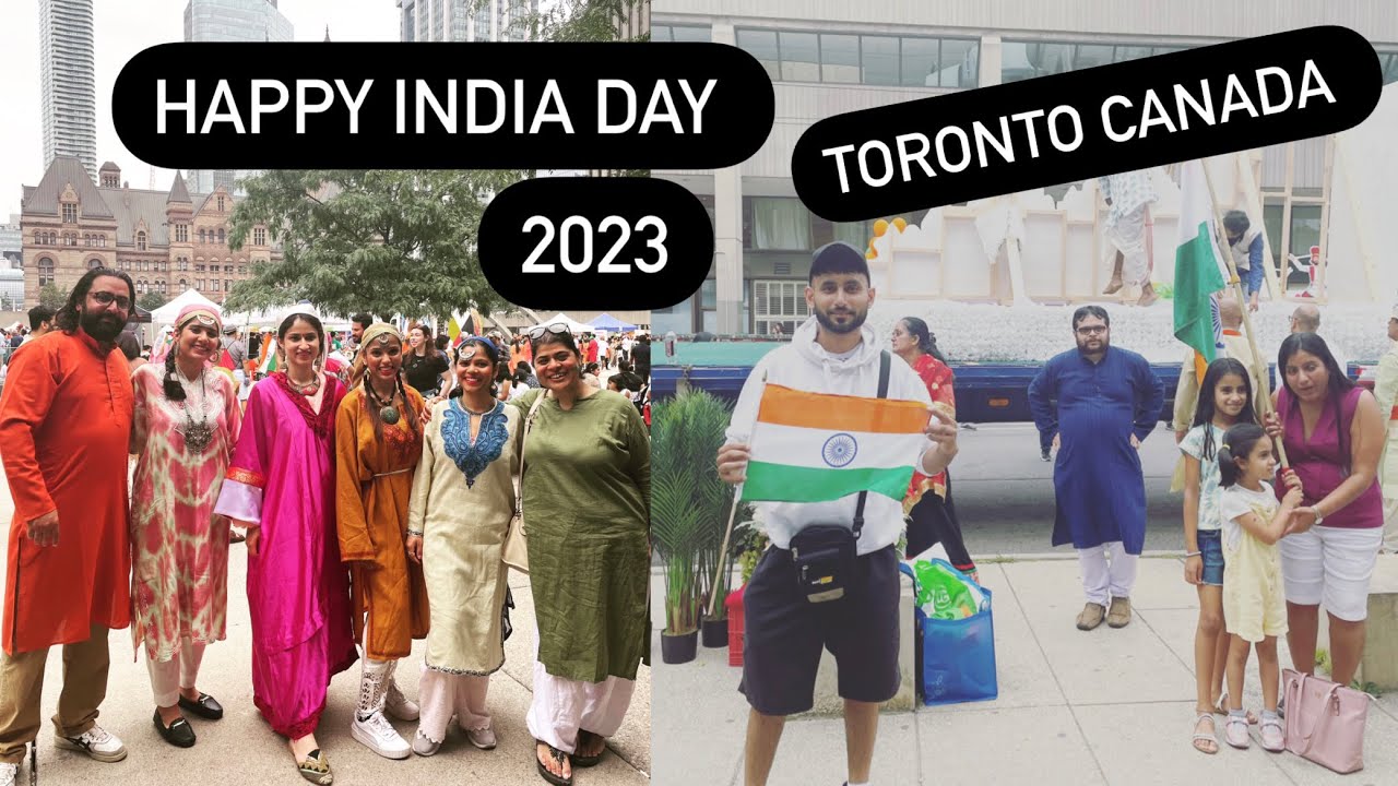 INDIA DAY PARADE 2023 ! TORONTO CANADA 🍁! NATHAN PHILP SQUARE - YouTube