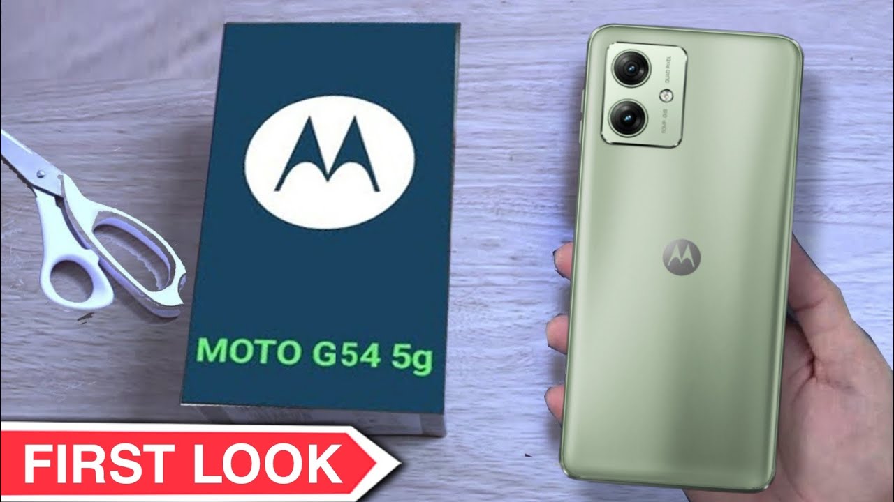 Moto G54 5G First Look || Motorola G54 Price & Specs in India || Launch ...