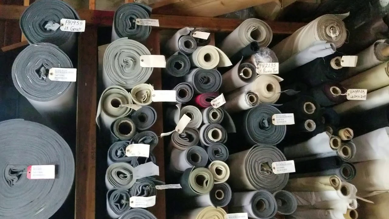 Inside Quality Fabrics. Where we buy all our materials. - YouTube
