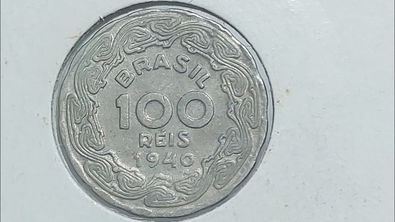Moeda de 100 Réis 1940 valores atualizados - YouTube