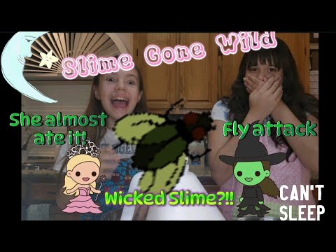Butter Slime at Midnight! Flies, Friends & Wicked Slime Magic #slime # ...