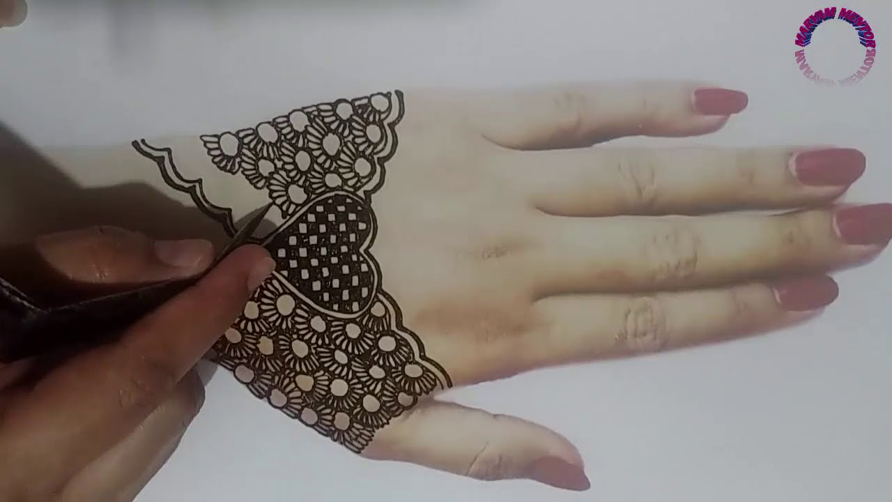 Piche hath ki mehandi ka design| mehndi dizain | mehndi design back ...