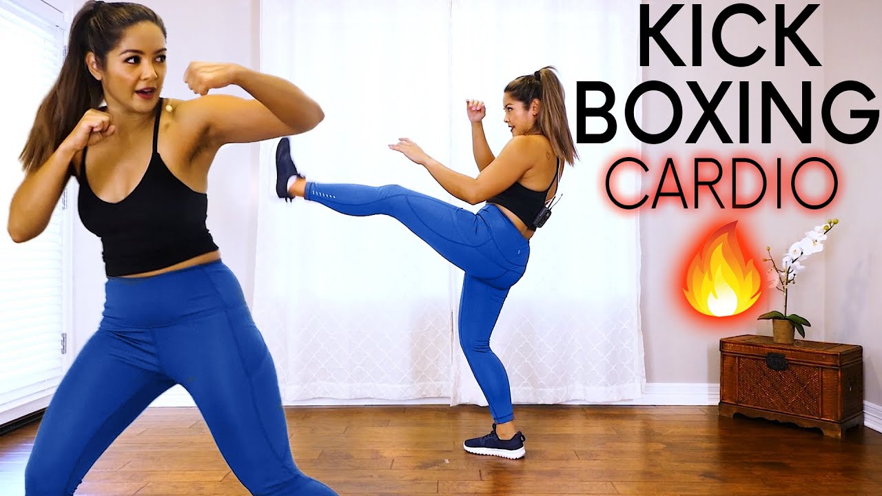 KickBoxing Cardio 🔥 Full Body Workout, Burn Calories & Lose Fat HIIT ...