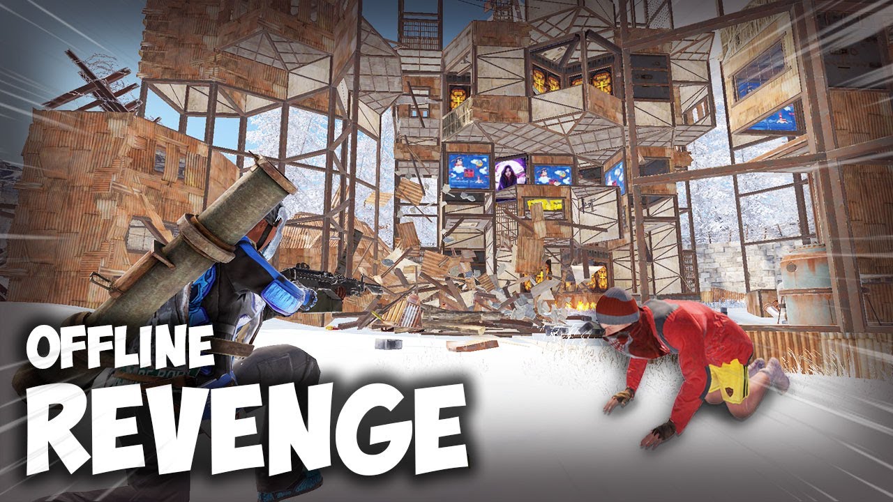 Rust - Offline raid offenders. How to survive if you have a weak skill ...