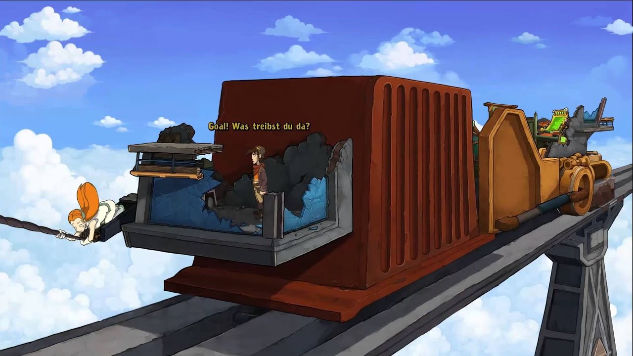 Let's Play Goodbye Deponia #002 Der Organon...[BLIND] - YouTube