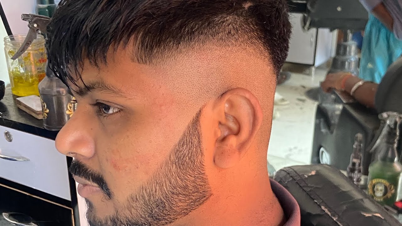 Mens Easy Hair fade Stylish Skin Fade Haircut And Haircut #Shorts Sabir ...