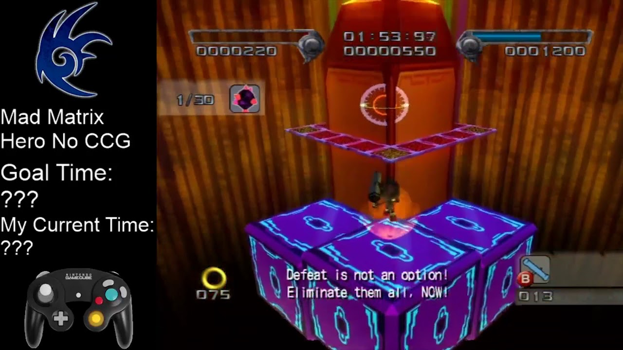 Shadow the Hedgehog - Mad Matrix Hero No CCG - 5:00.90 - YouTube