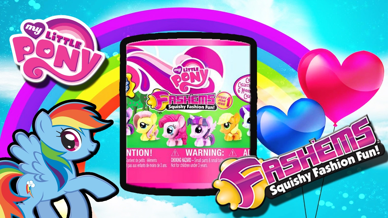 MY LITTLE PONY - Fashems Series 4 | Little Kelly & Friends ToysReview ...