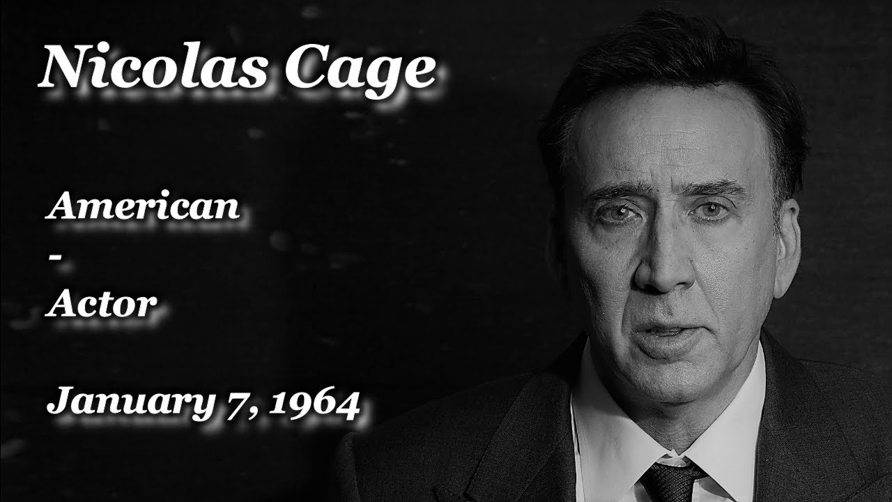 Nicolas Cage Quotes #NicolasCage #NicolasCageQuotes #Quotes - YouTube
