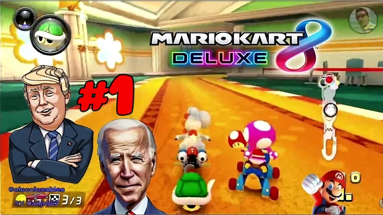 I FACE DONALD TRUMP AND JOE BIDEN IN MARIO KART 8 DELUXE | ONLINE RACES ...