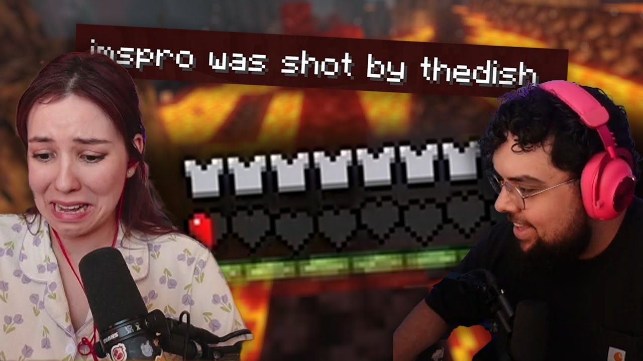 a harrowing adventure in the nether with @spro DISH VODS - YouTube