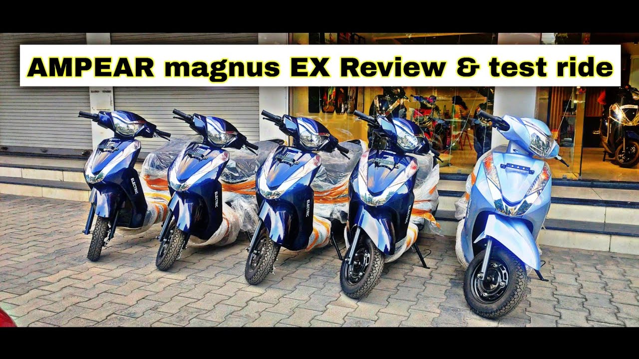 Ampere magnus ex electric scooter //review // test drive #ampere ...