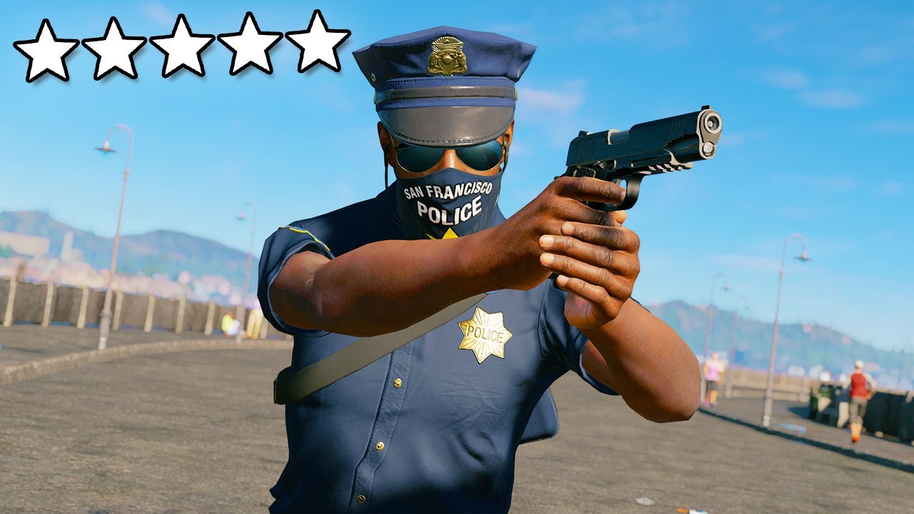 POLICE OFFICER ROLEPLAY in Watch Dogs 2 - YouTube