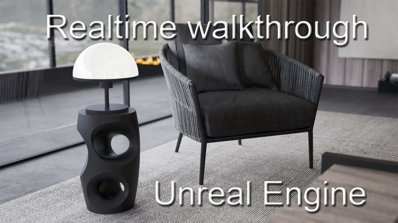 Realtime Walkthrough Interior, Unreal Engine 5 - YouTube