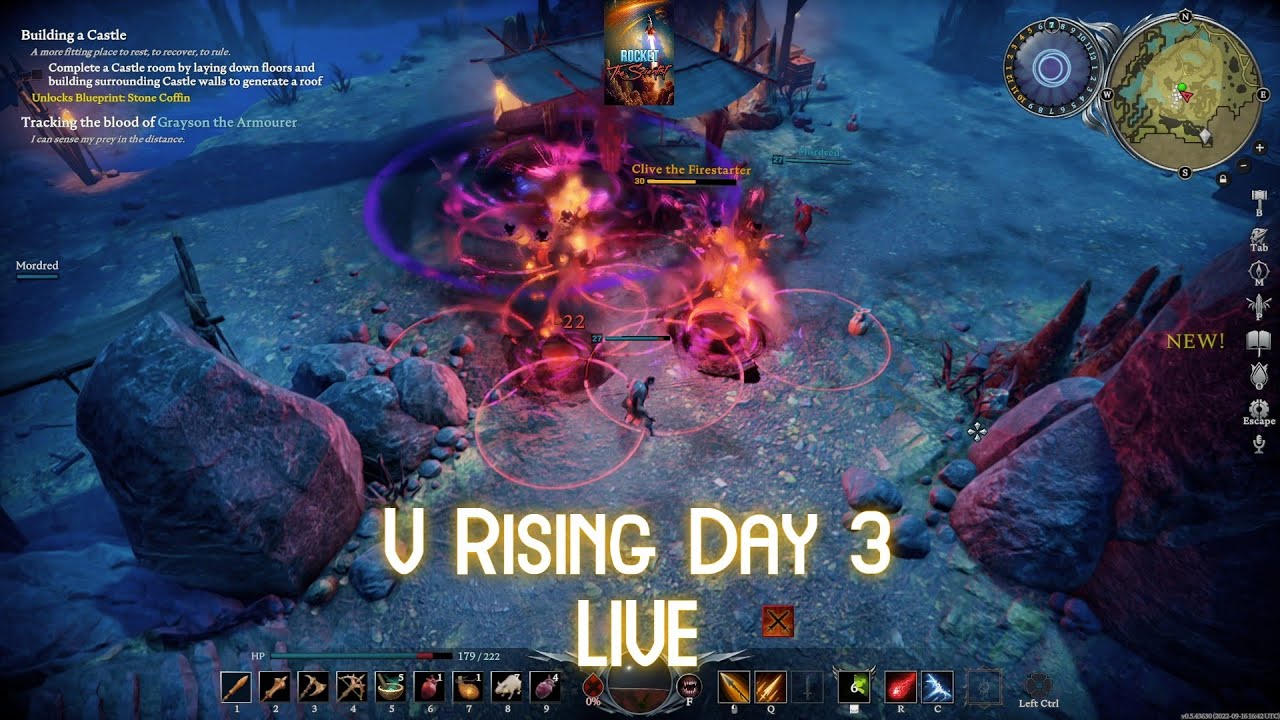 V Rising Day 3 LIVE!!! - YouTube