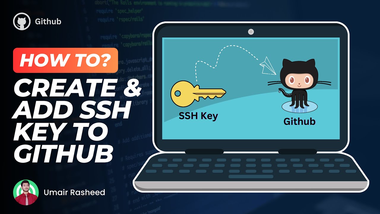 Generate A New Ssh Key And Add It To Your Github Account Youtube