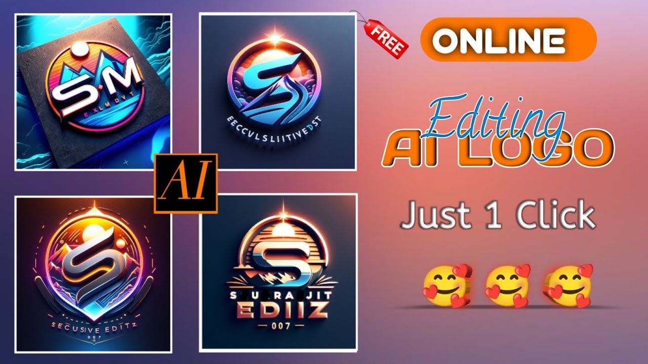 online Ai Logo Editing just one click|||How to Logo Editing - YouTube