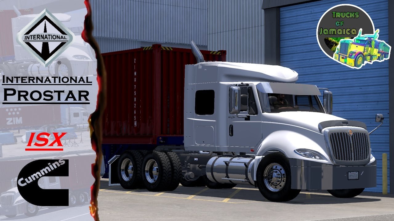 Custom Prostar Wharf Run - Cummins ISX - American Truck Simulator - ATS ...
