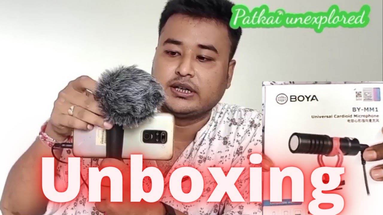Unboxing my new microphone..... - YouTube