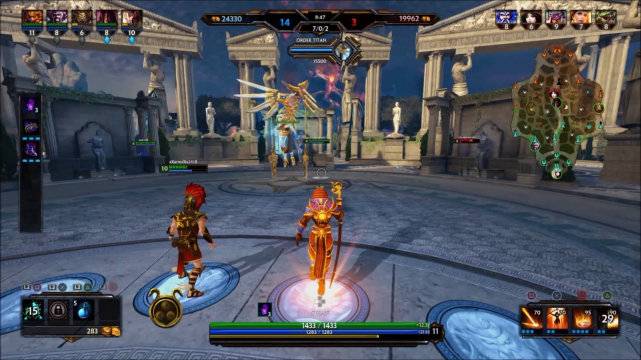 Smite GAMEPLAY RA/Middle Lane/Conquest/DMG - YouTube
