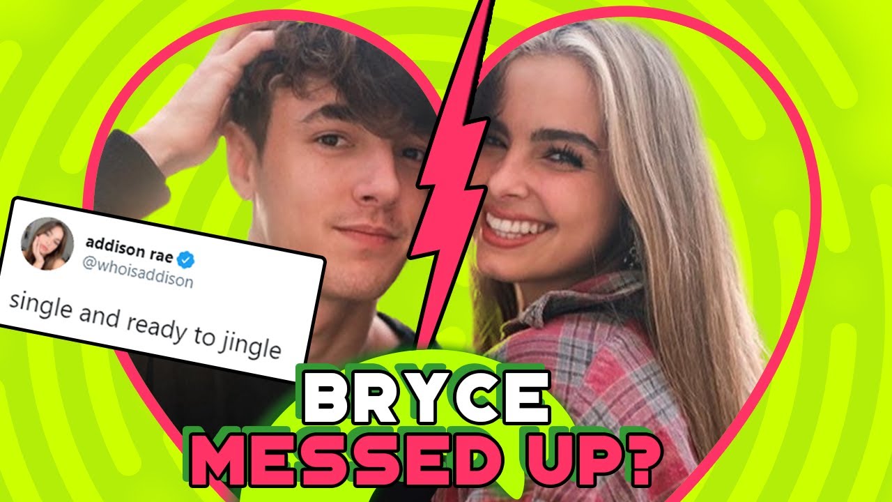 Addison Rae and Bryce Hall: TikTok Love Drama Explained! | The Catcher ...